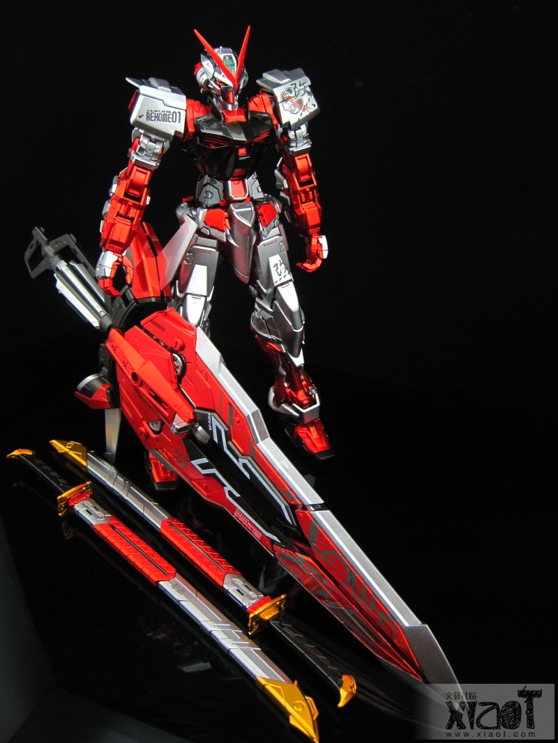 GUNDAM GUY: MG 1/100 Gundam Astray Red Frame Kai - Metallic Color ...
