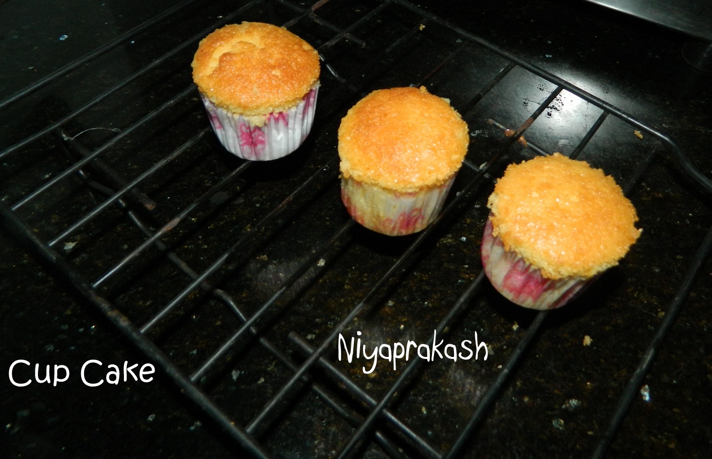 Niya's World: Cup Cake (3rd recipe)