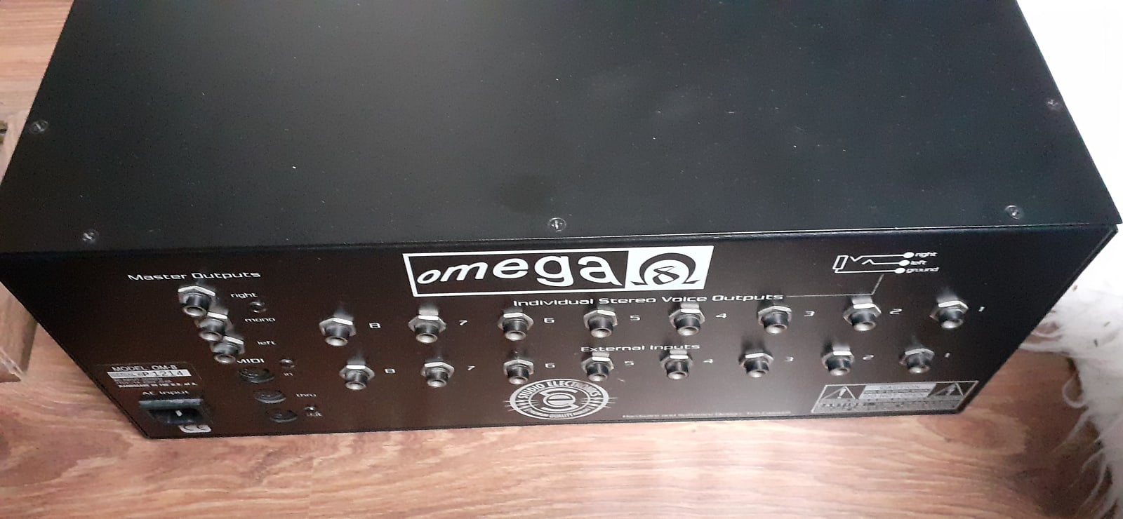 MATRIXSYNTH: Studio Electronics Omega 8 Synthesizer SN 1214