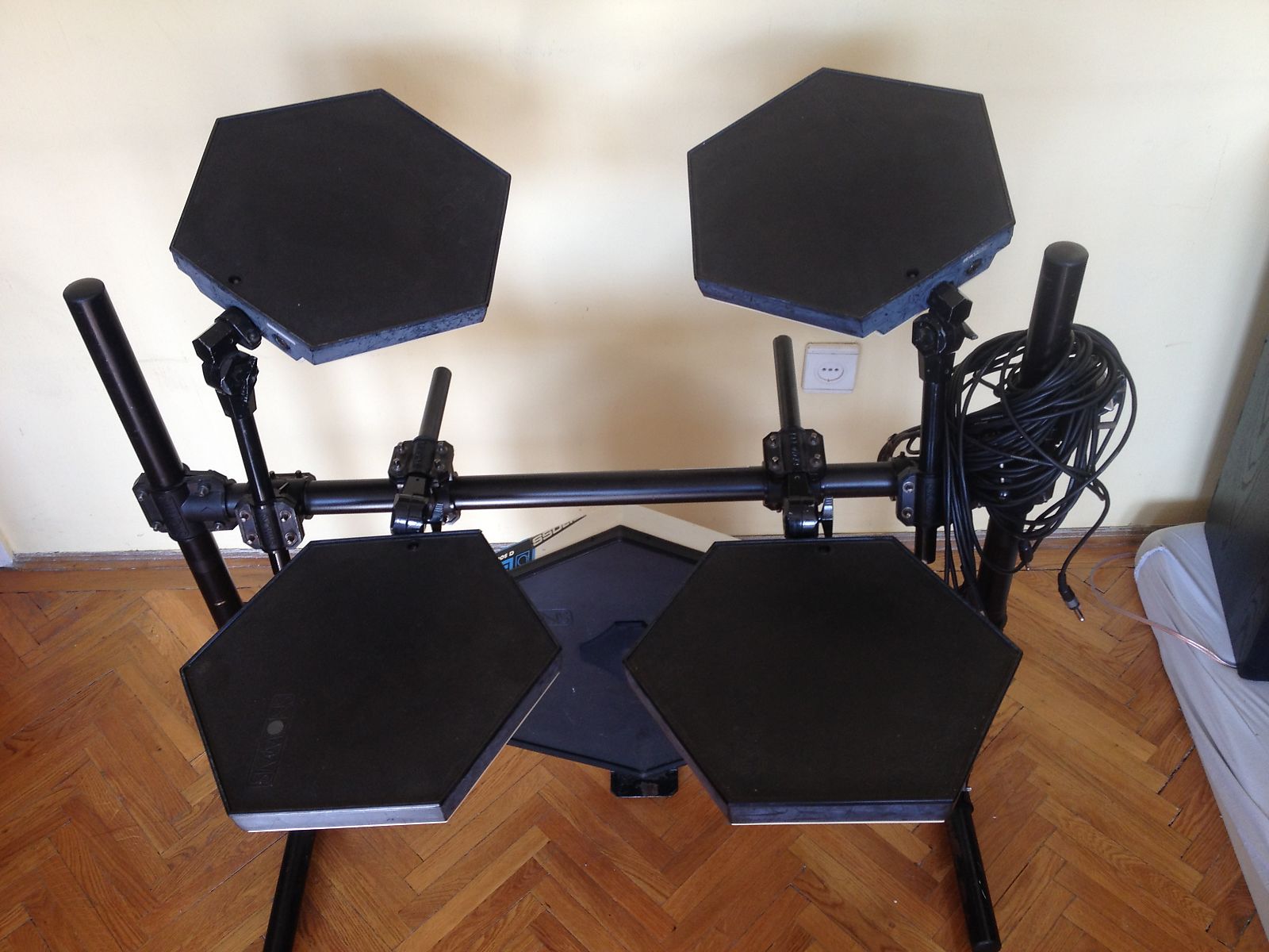 MATRIXSYNTH: Simmons SDS9 Electric Drum Set with Module, Cables, Manual ...