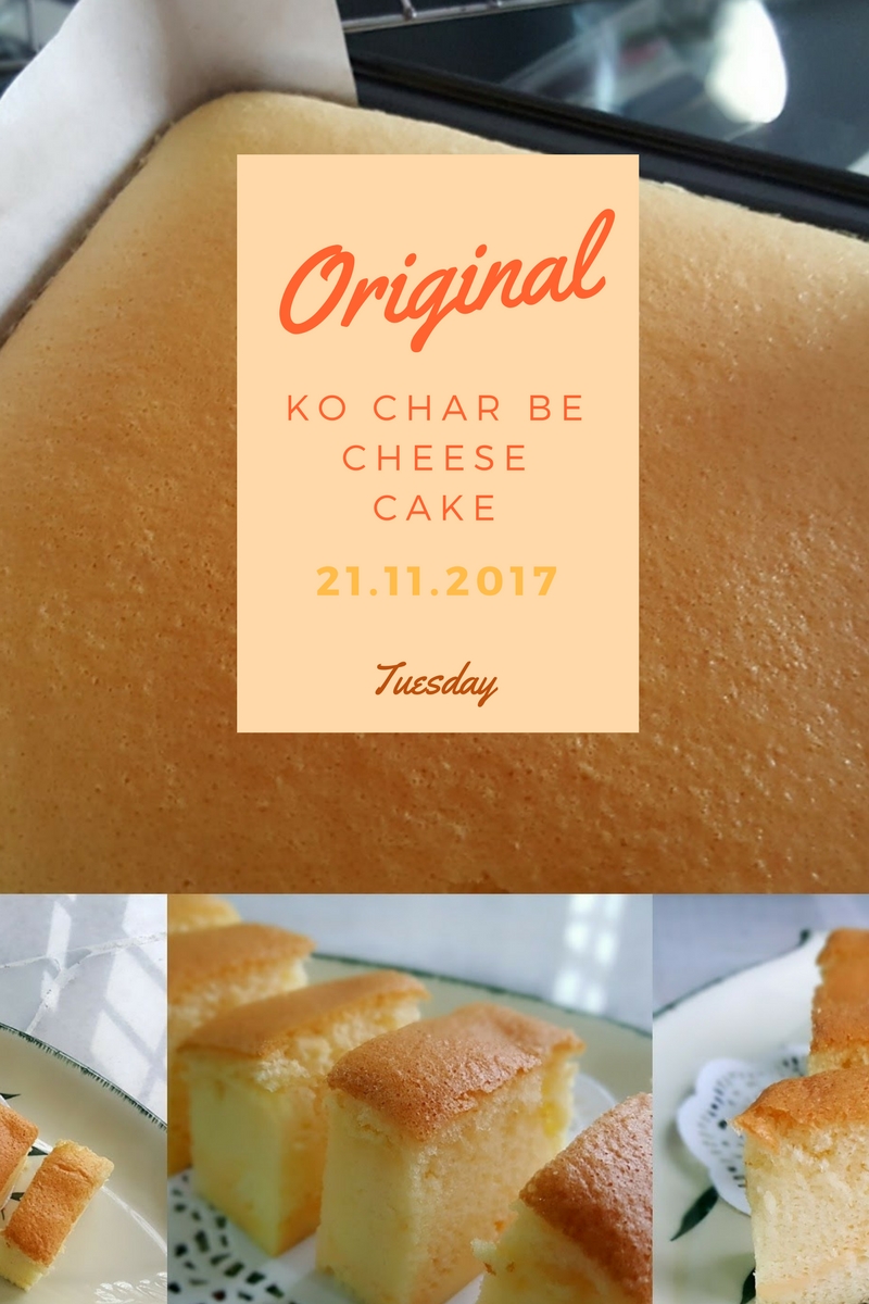 Healthy Bake by Peg's Cottage: RECIPE FOR KO CHAR BE ORIGINAL CHEESE ...