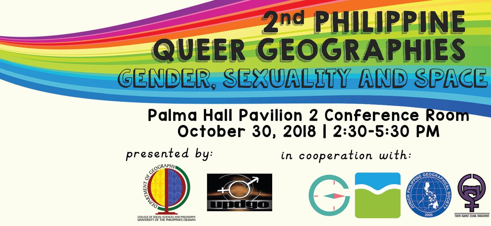 UPD Department of Geography News and Events: 2nd Philippine Queer ...