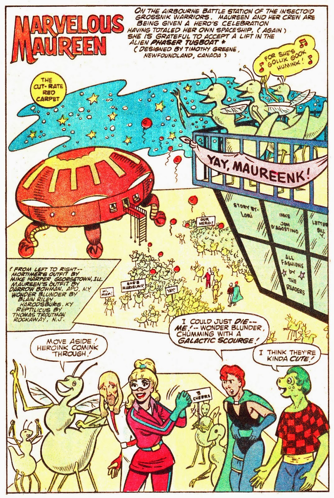 Ominous Octopus Omnibus: Marvelous Maureen