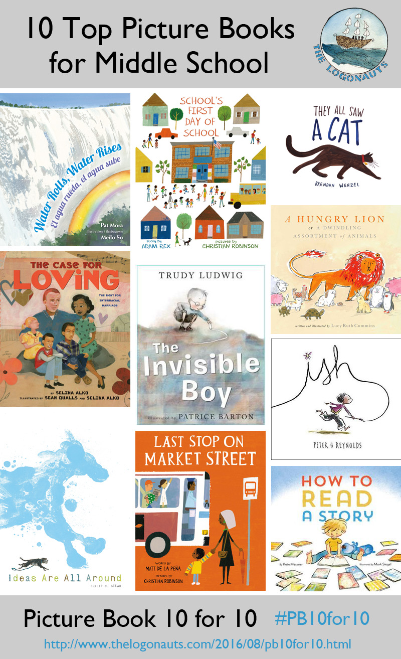 pb10for10 Top 10 Picture Books For Middle School The Logonauts pb10for10 Top 10 Picture Books For Middle School The Logonauts