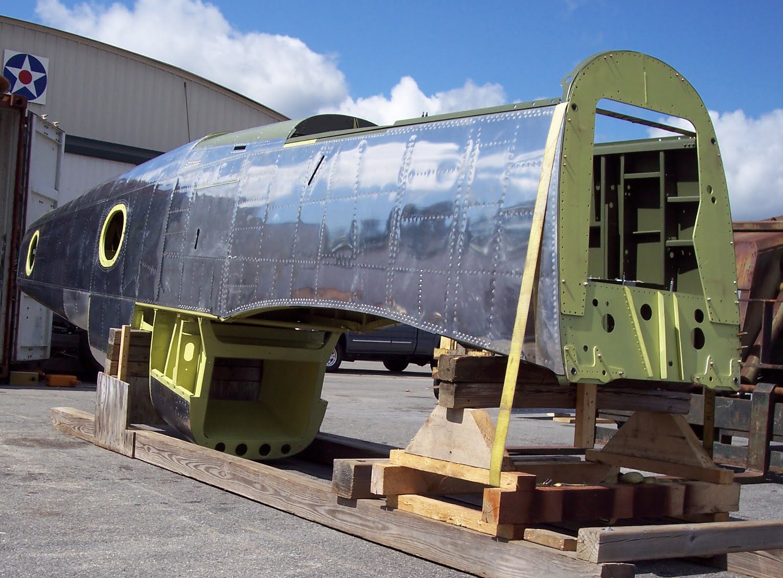 XP-82 Twin Mustang Project: Right-Hand Fuselage