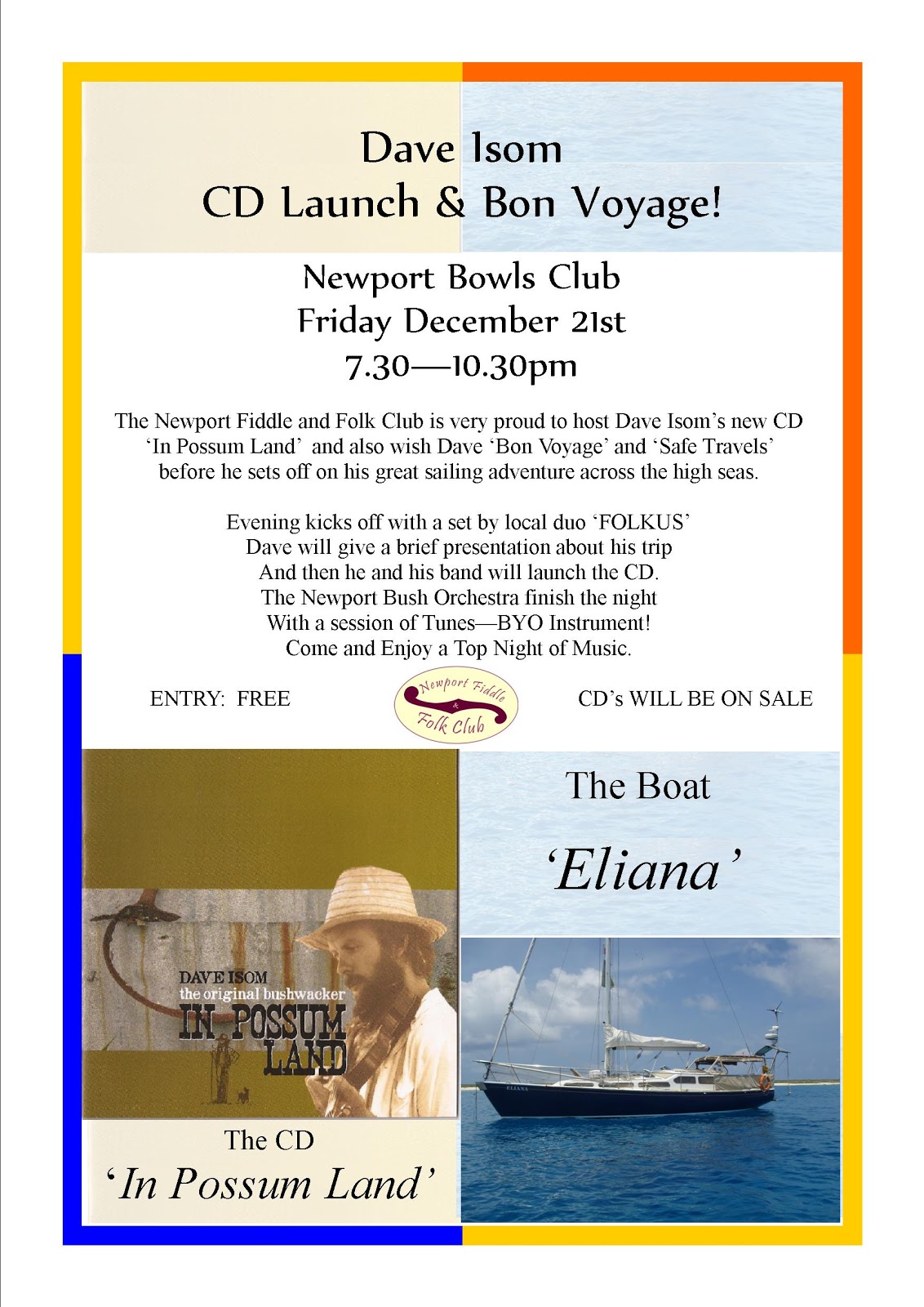 Newport Fiddle and Folk Club: December 2012