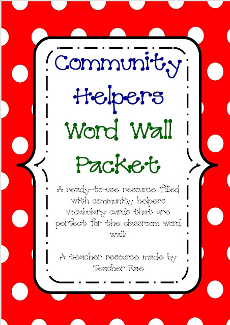 Little Miss Pinay Crafter: New on my TPT Store: FREE Community Helpers ...