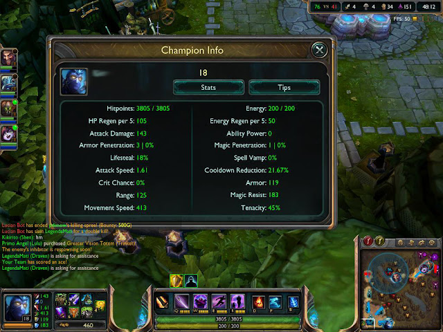 The Best Games Ever: League of Legends - Shen Champion Full Build ...