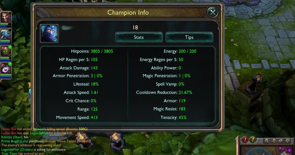 League Of Legends Shen Build