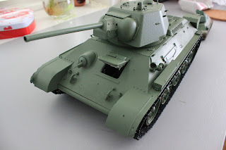 Plasticmodeling: 1:16 trumpeter t-34 part four
