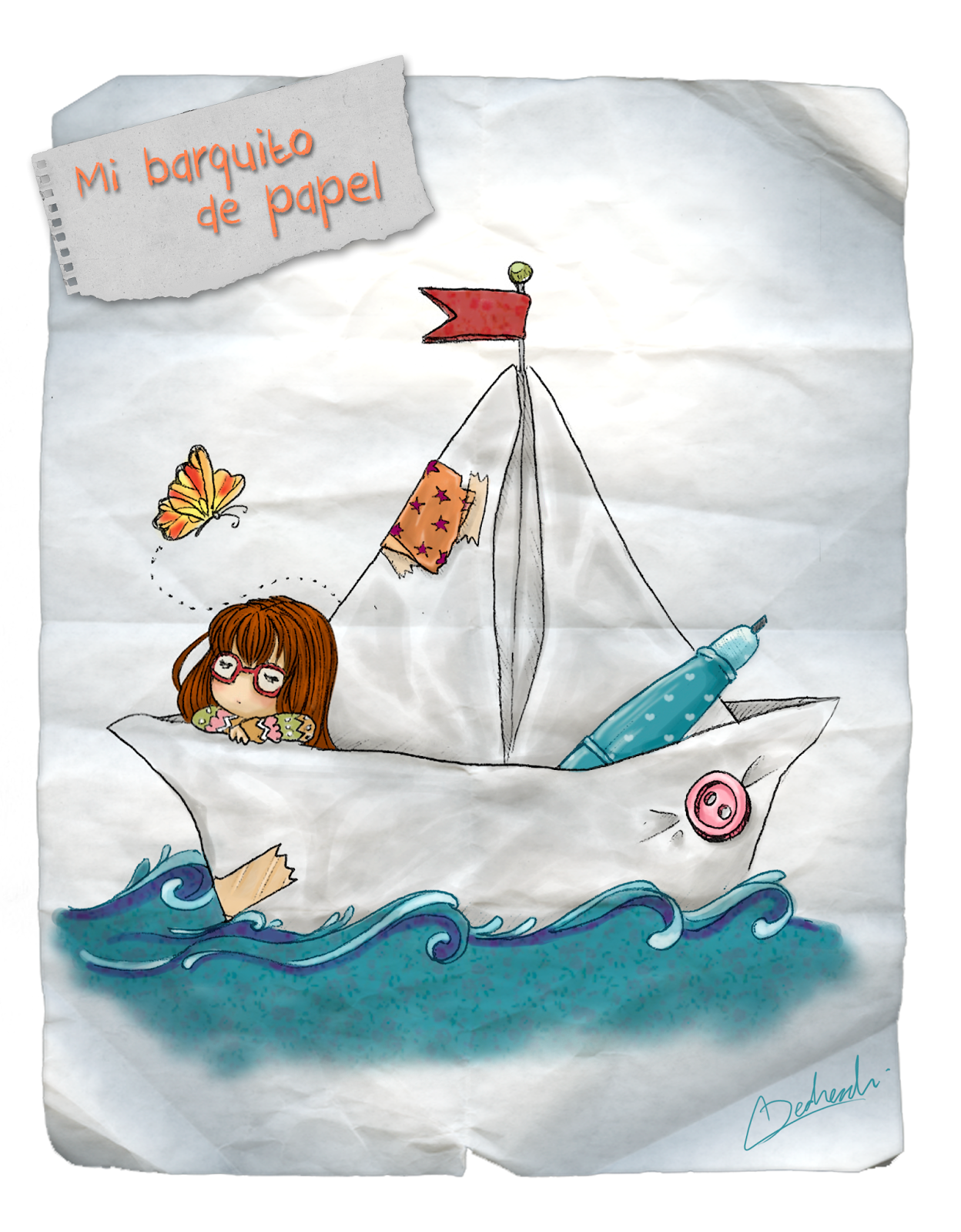 Mi barquito de papel | Luna Lunera