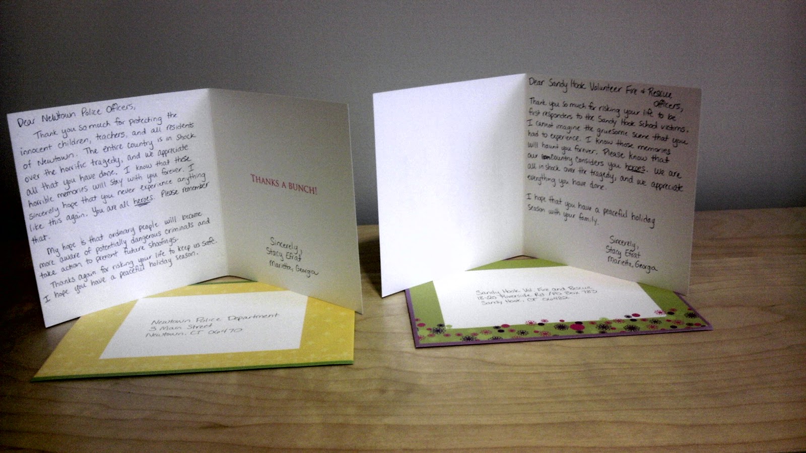 26 Acts of Kindness: #4: Thank You Notes