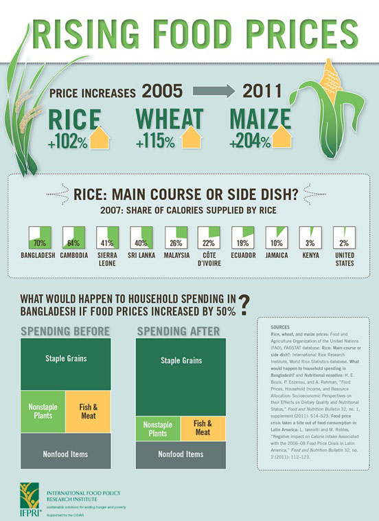 MUSUH ALAMI-PREDATOR: Infografik: Harga Makanan Yang Meningkat