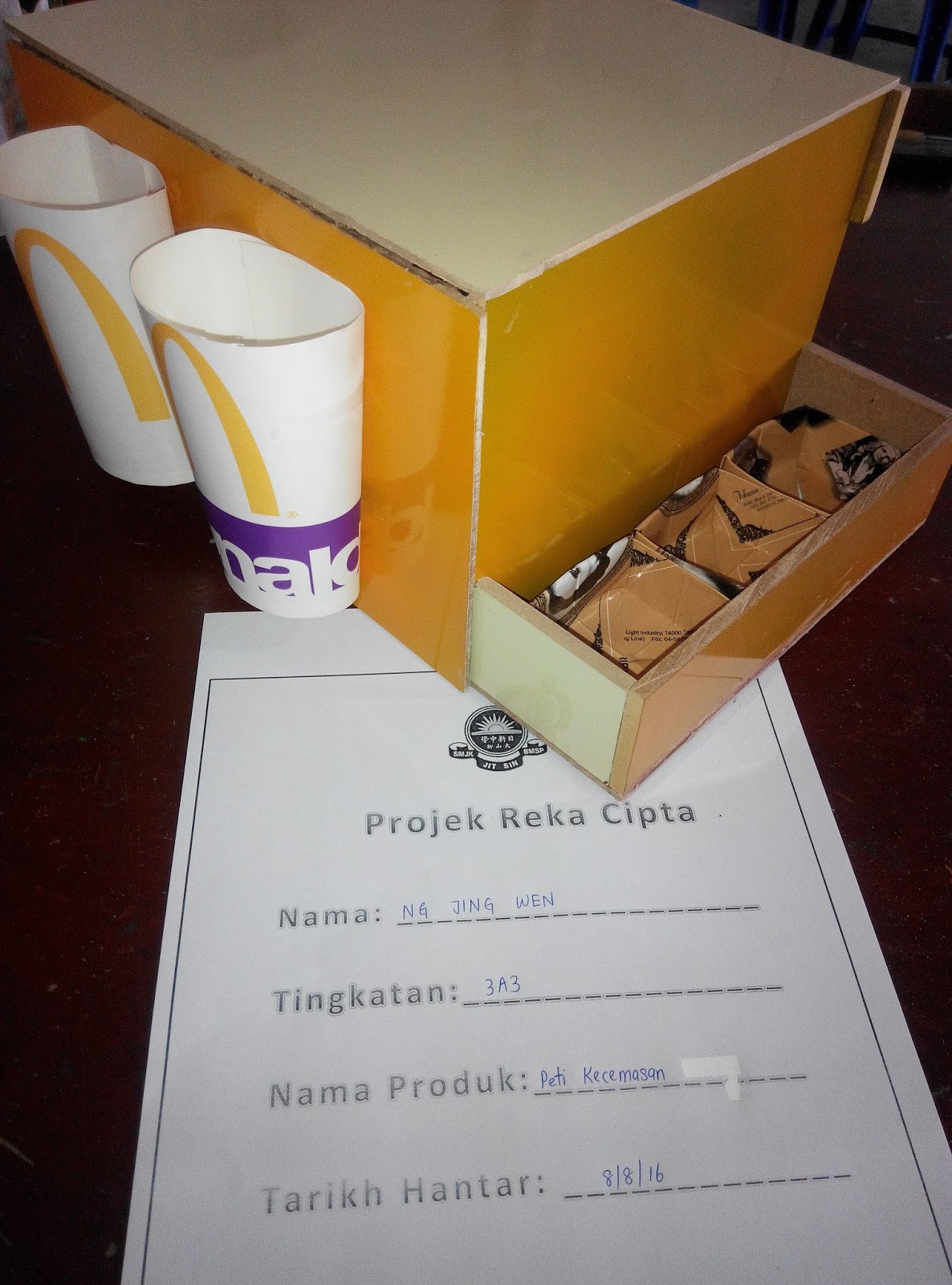 form3 Jit Sin RBT: PROJEK REKA CIPTA PELAJAR@2016