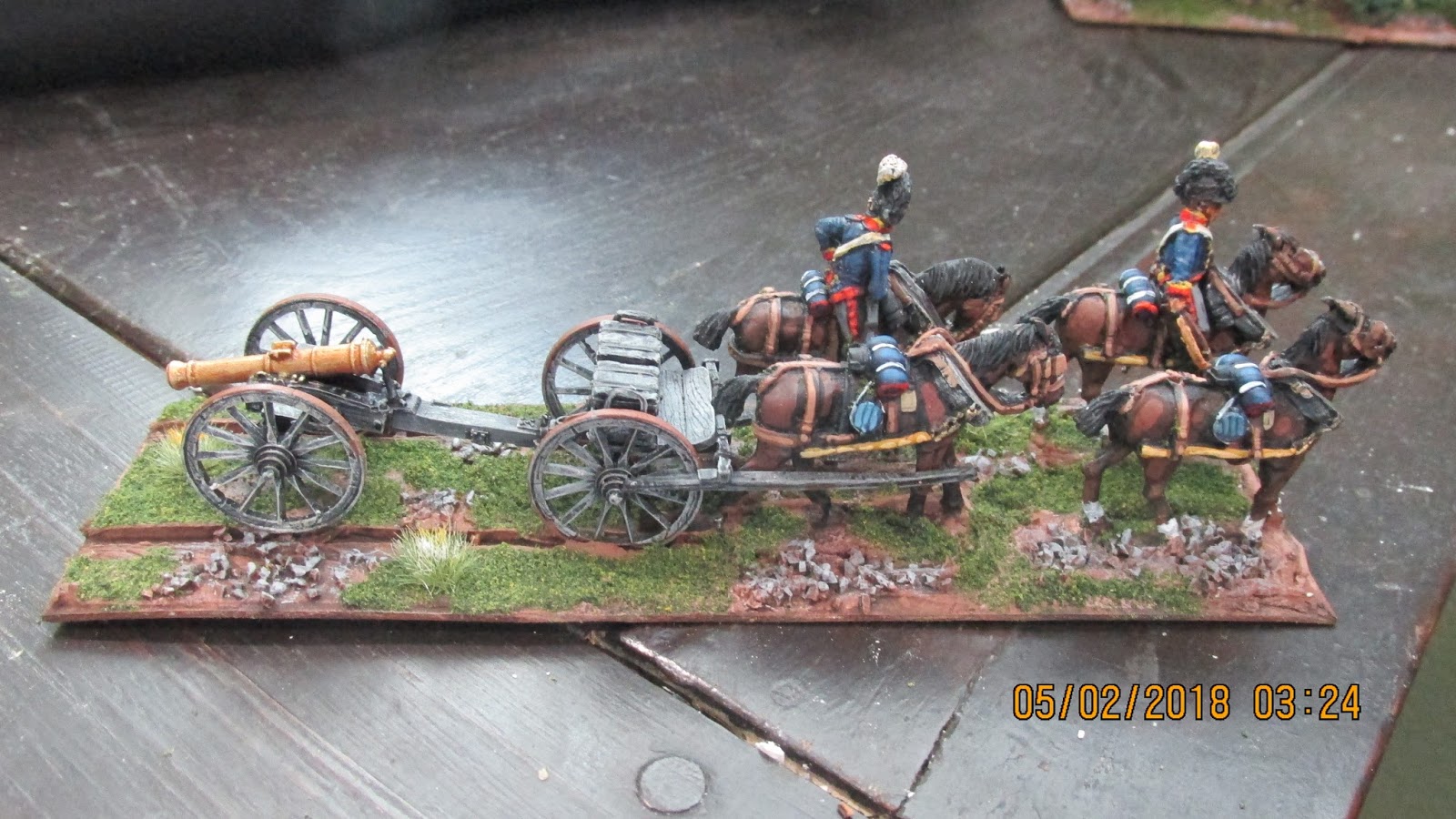 Winser's Wargaming Page: Perry Napoleonic Caissons