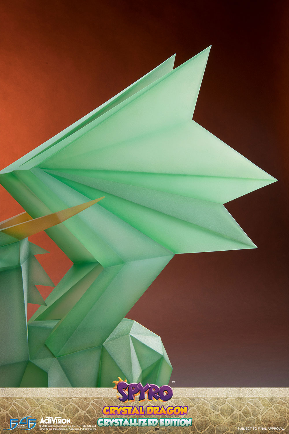 Spyro the Dragon - Crystal Dragon Statue (First 4 Figures)