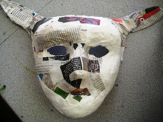 Student Artwork: Year 7 Mask Project