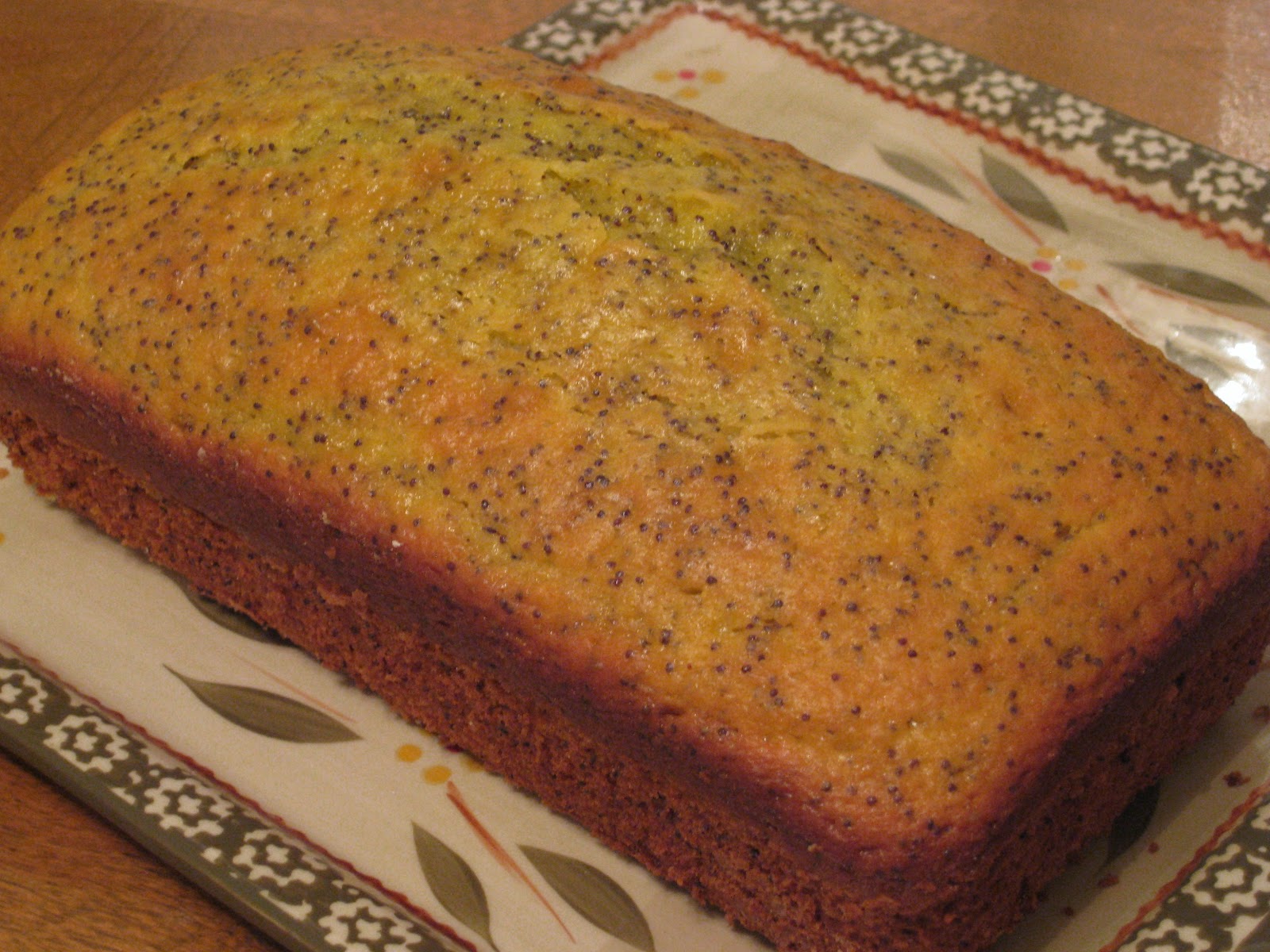 Schulz Family Recipe Collection: Lemon Poppy Bread