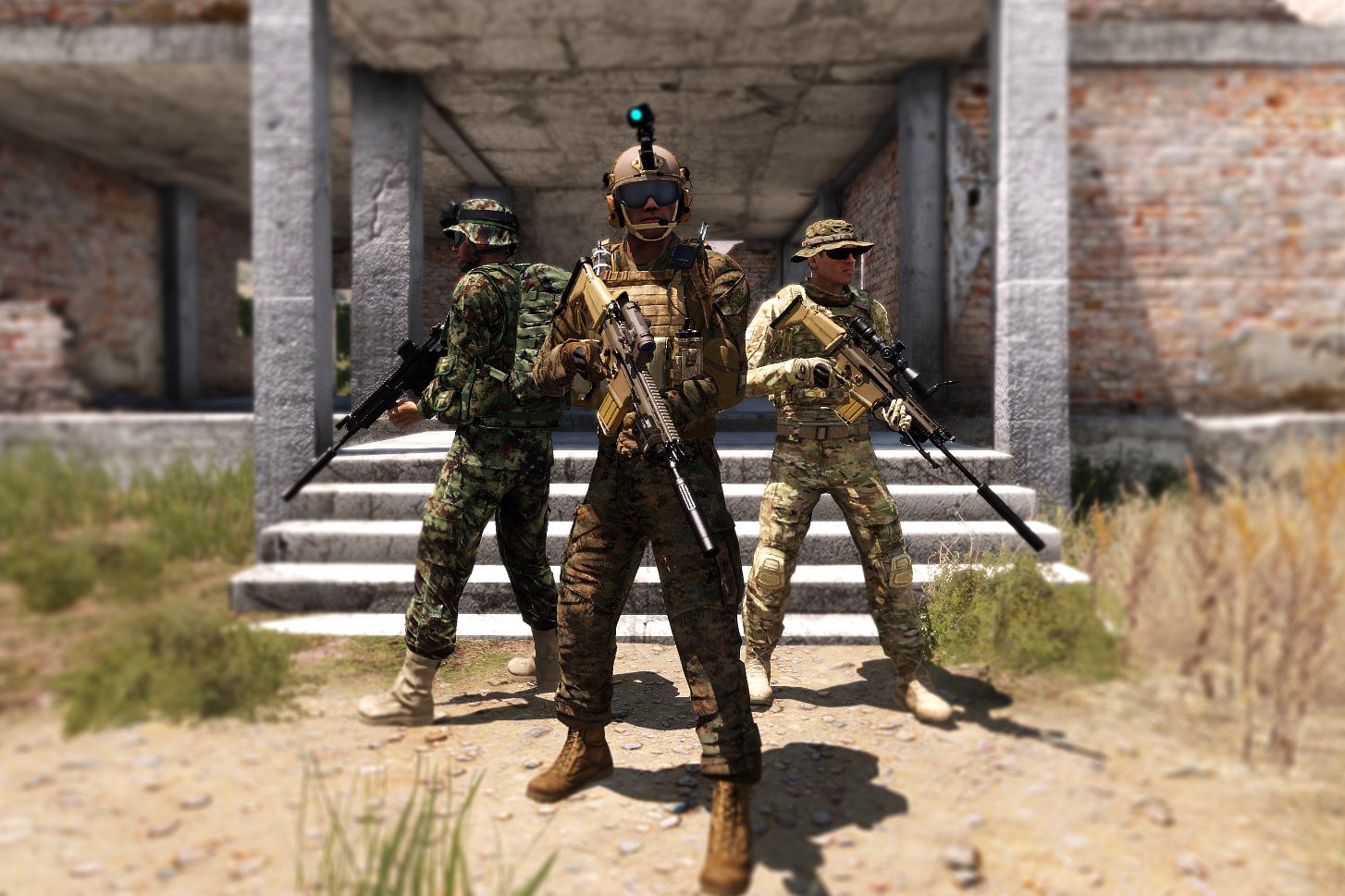 Arma 3 へ現代軍を追加する RHS: Escalation MOD の SCAR-H のゲーム内画像が公開 | 弱者の日記 ...