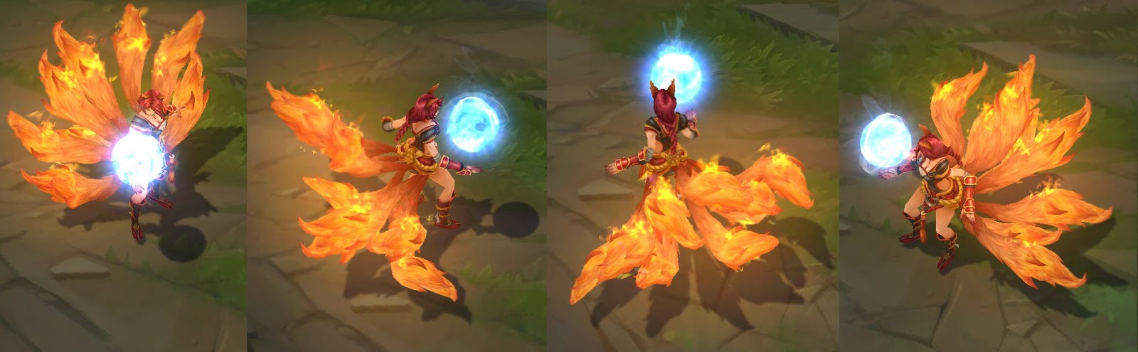 Ahri Skins Foxfire