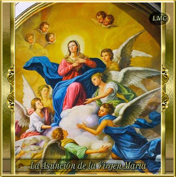® Colección de Gifs ®: IMÁGENES DE LA ASUNCIÓN DE LA VIRGEN MARÍA A LOS ...