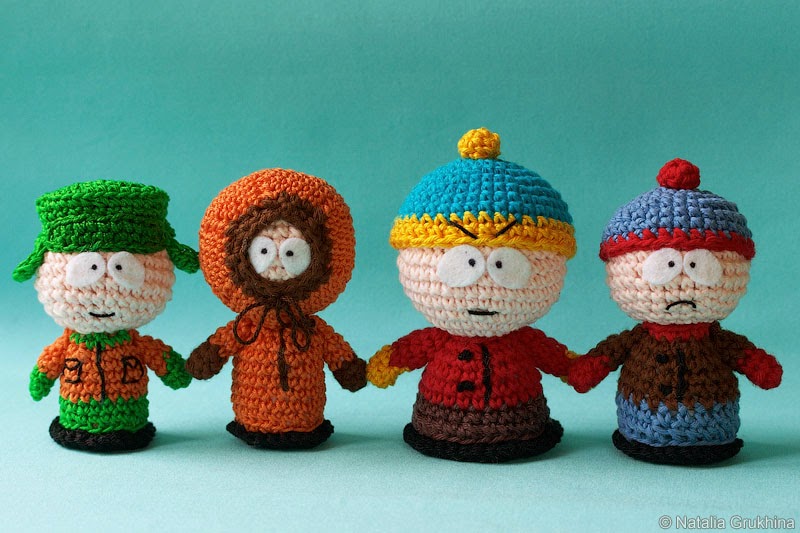 Crochet Toys and Barbie/Doll Clothes: South Park Cartman Pattern