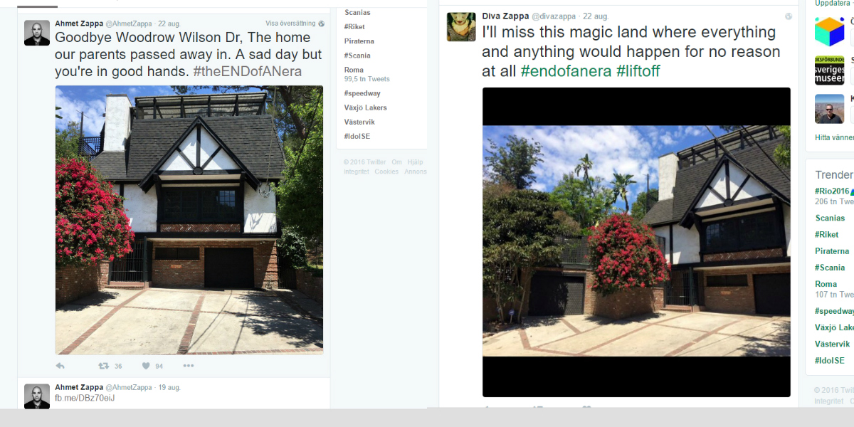 Radio Dupree: Lady Gaga bought the Zappa house?