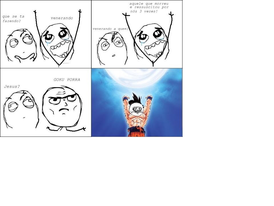 AniMeMe --> Tirinhas Memes , Videos e Muito Mais --> Divulguem: goku e ...