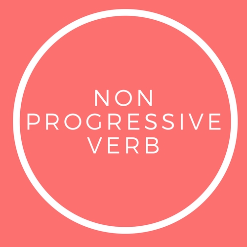 NON PROGRESSIVE VERB (Verb yang tidak bisa masuk kedalam tenses Continuous)