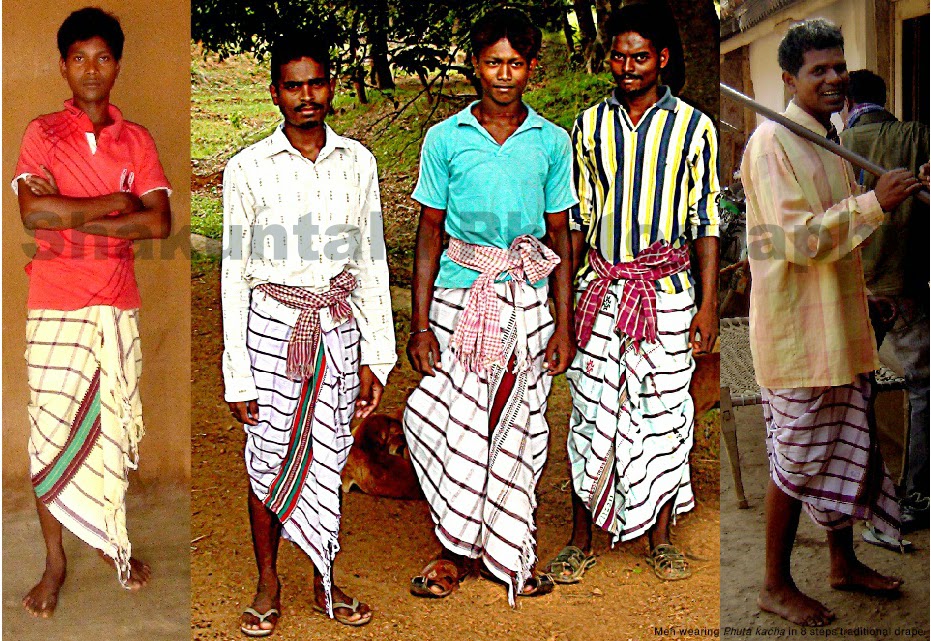 Santals and their costume and tradition: Clothing of Santals