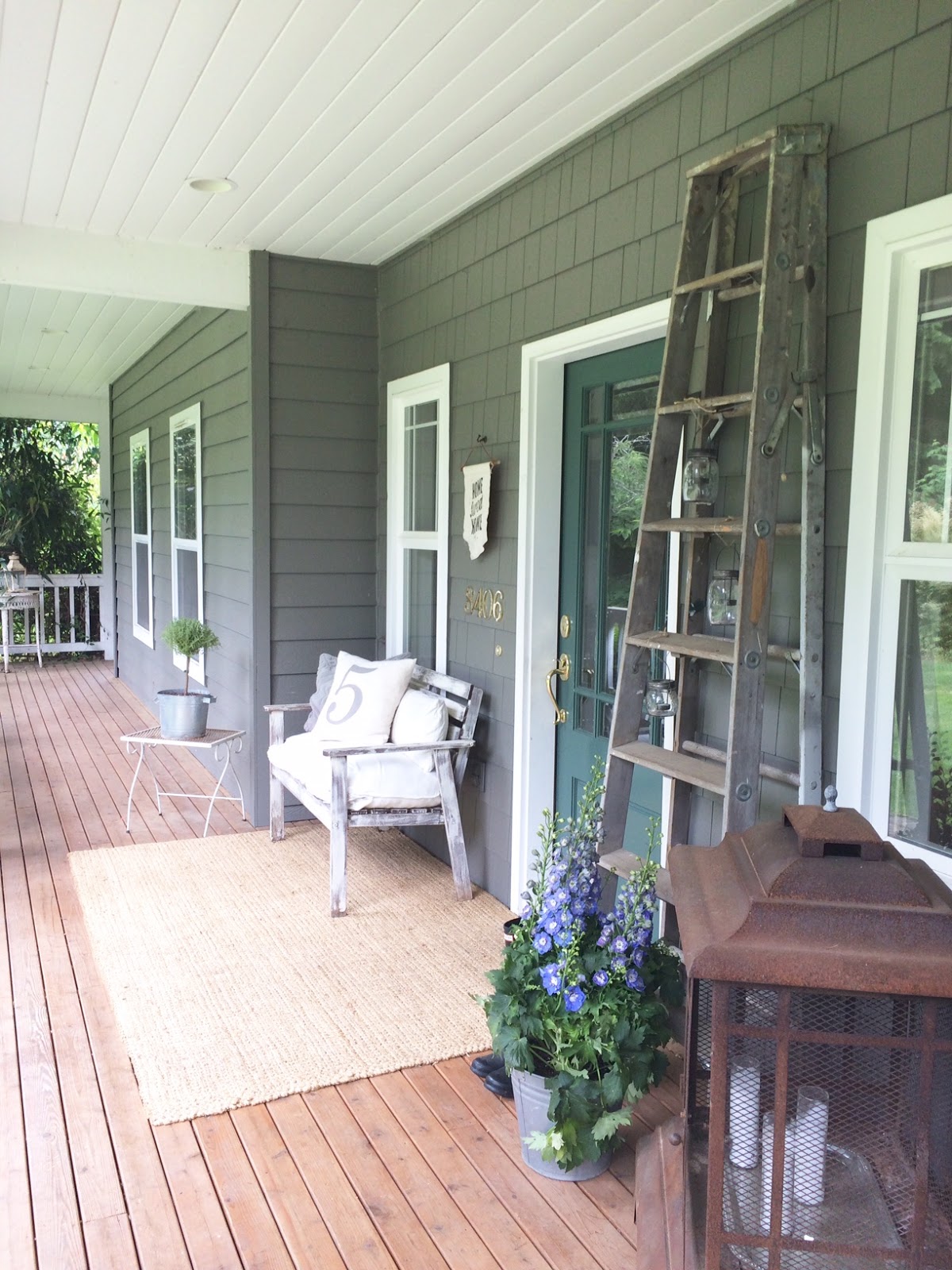 Little Farmstead: A Farmhouse Summer Porch...