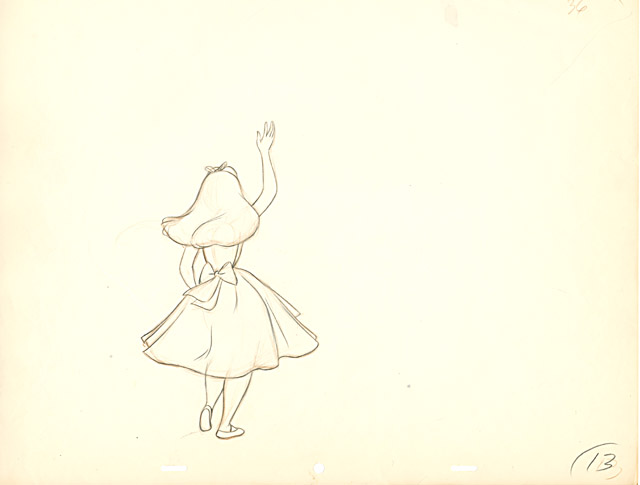 Vintage Disney Alice in Wonderland: The Back Side of Alice - An ...