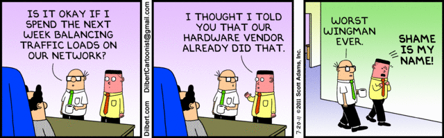 Pashfish: Dilbert's word of wisdom for the day...