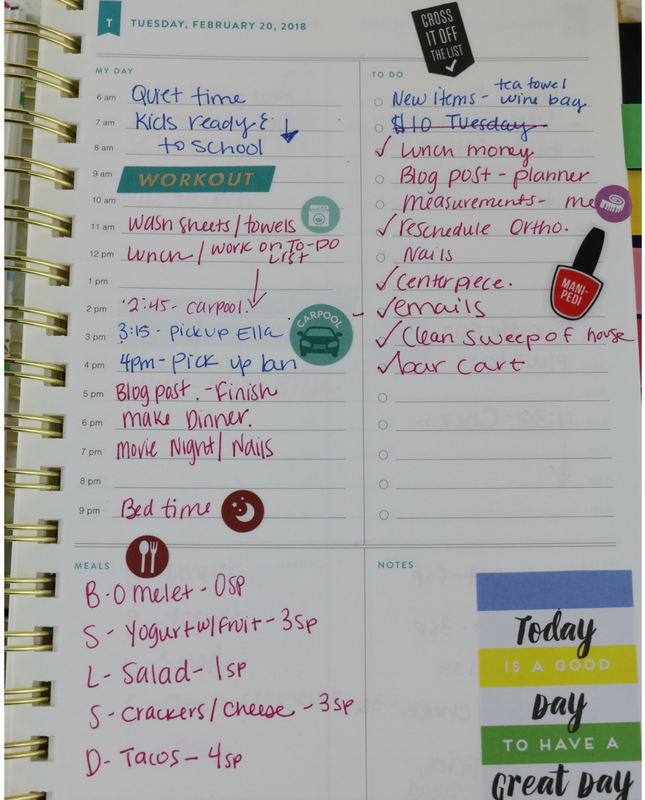 How I use my Simplified Planner. - My Glittery Heart