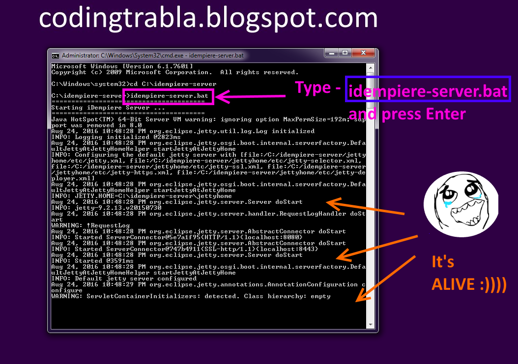 Codingtrabla Tutorials Install Erp Cms Crm Lms Hrm On Windows And Linux Install Idempiere Erp 7102