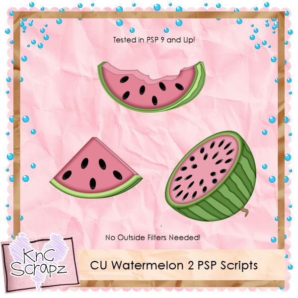 KnC Scrapz: CU Watermelon 2 PSP Scripts
