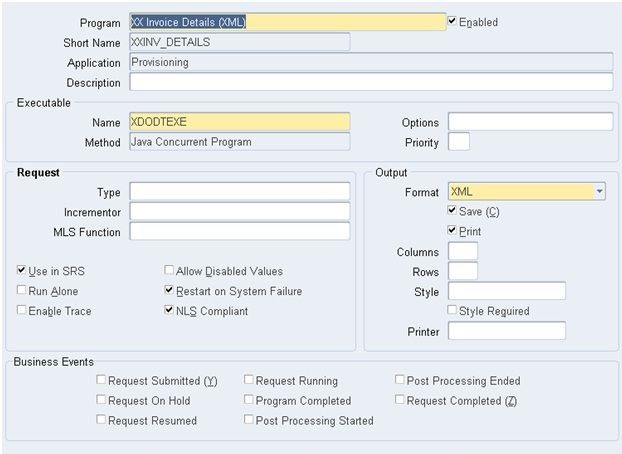 Oracle Ebs Erp Xml Publisher Data Template