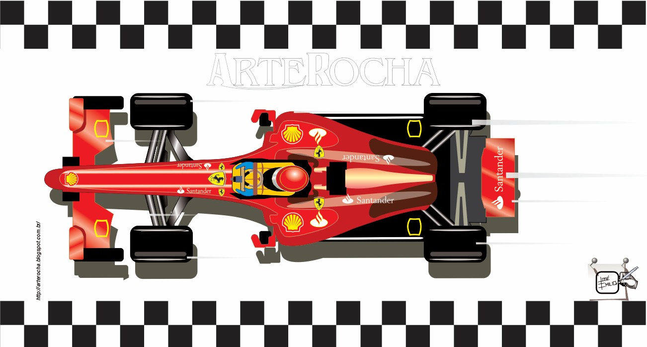 ARTEROCHA: CARRO FORMULA 1 - Detalhe