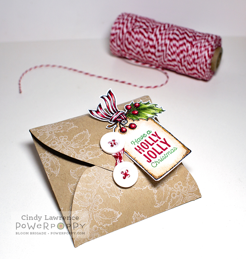 Power Poppy - The Blog: Day 8: Christmas Cookie Envelope
