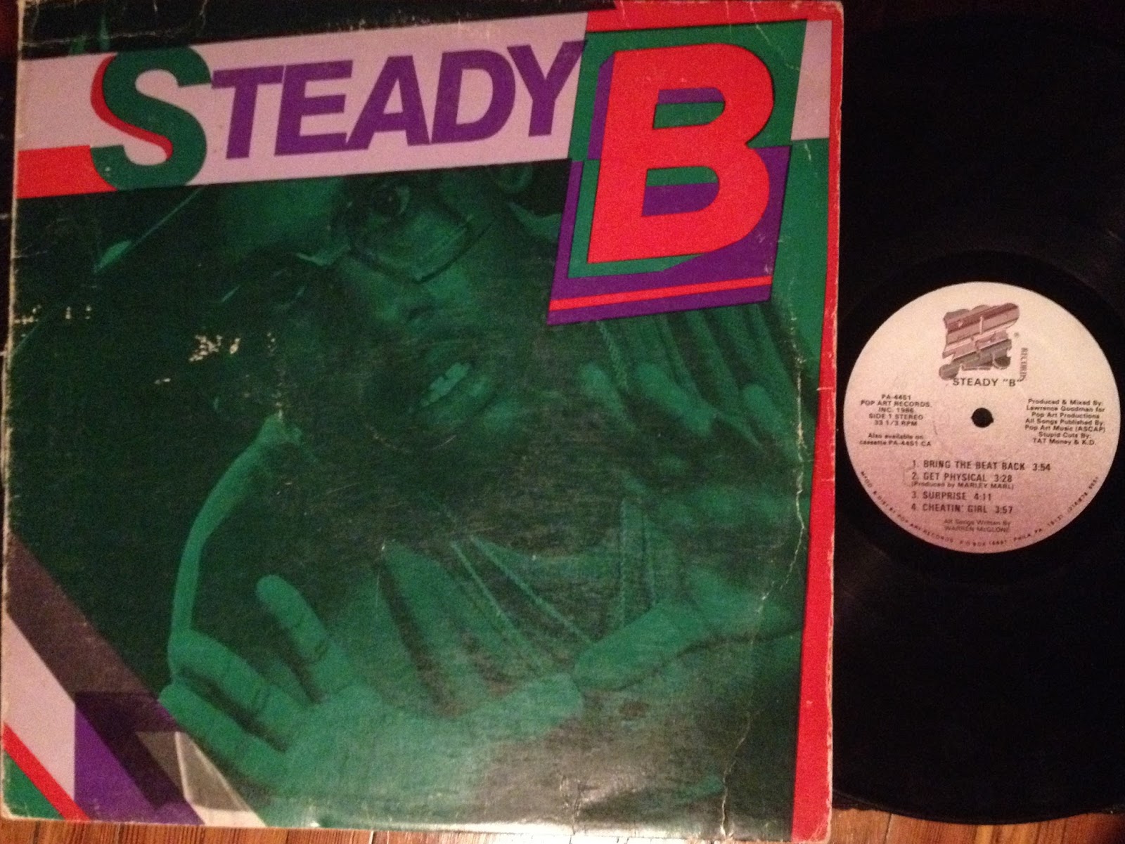 Thrift Store Music: Steady B - s/t