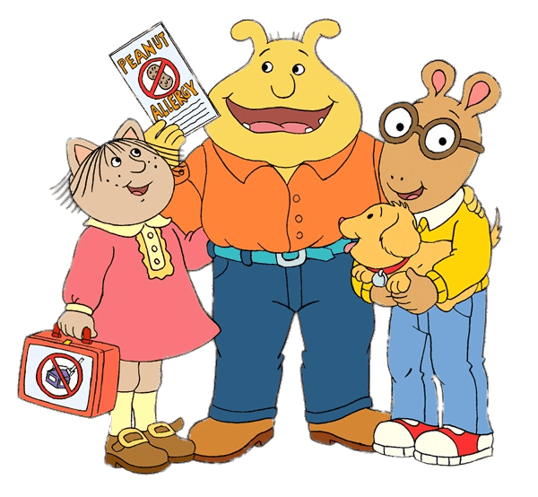 Cartoon Characters: Arthur (PNG)