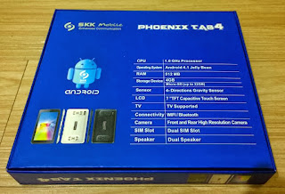 SKK Mobile Phoenix Tab 4 Unboxing - TeknoGadyet