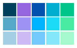 Scrappin'n'Happy: Cute Card Thursday - Cool colors/tones