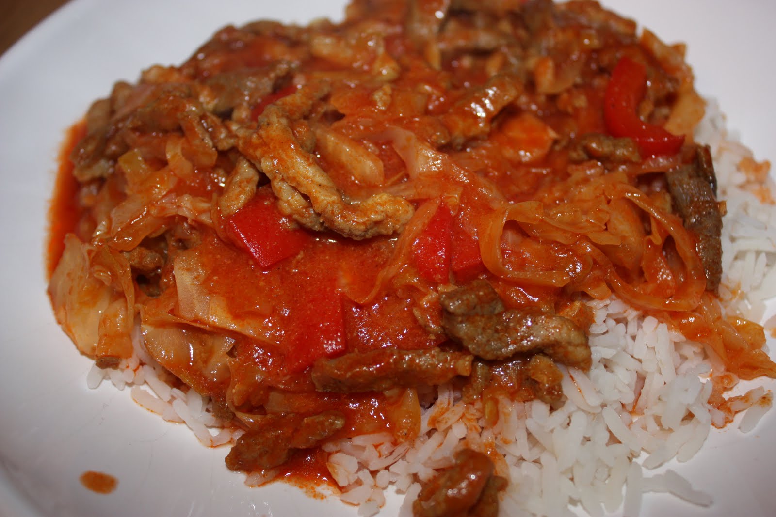 365 dagen koken en eten: Shoarma-rijst met spitskool