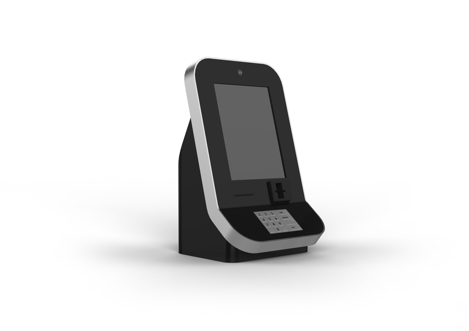 Self Service Kiosks and Digital Signage: New Model Selfie Payment Terminal