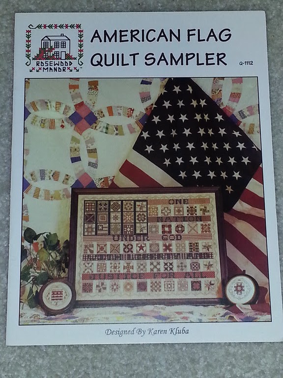 Just A Little Stitchin': American Flag Quilt Sampler