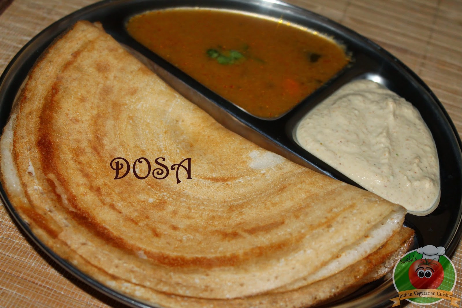 Swetha's Indian Vegetarian Cuisine: PLAIN DOSA