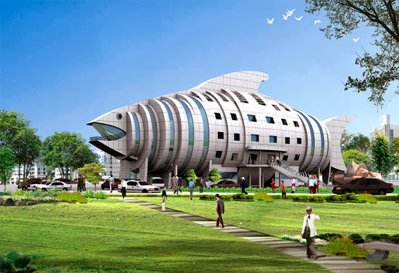 You are NOT an Architect: The fish building...