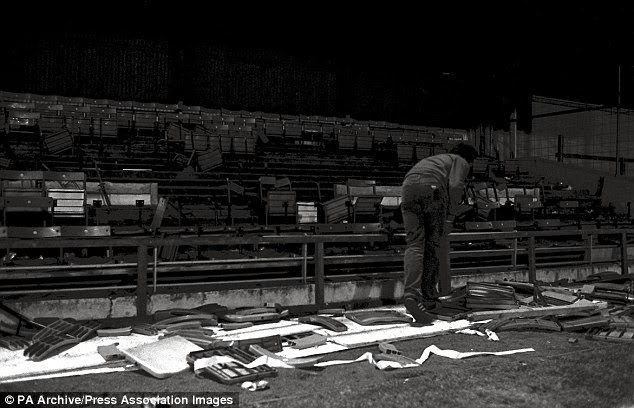 Football Hooligan Pictures: Luton v Millwall 1985 FA Cup (12 pictures)