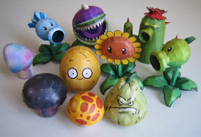 Plants Vs. Zombies Papercraft | Papercraft Paradise | PaperCrafts ...